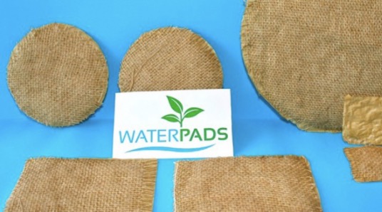 Water Pads: Creating a water buffer for the plant right at the root ...