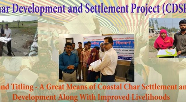Evolution of Char Development and Settlement Project (CDSP ...